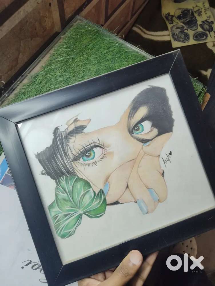 Girls eyes drawing sketch - Other Hobbies in Bhara Chowk, Giddarbaha ...