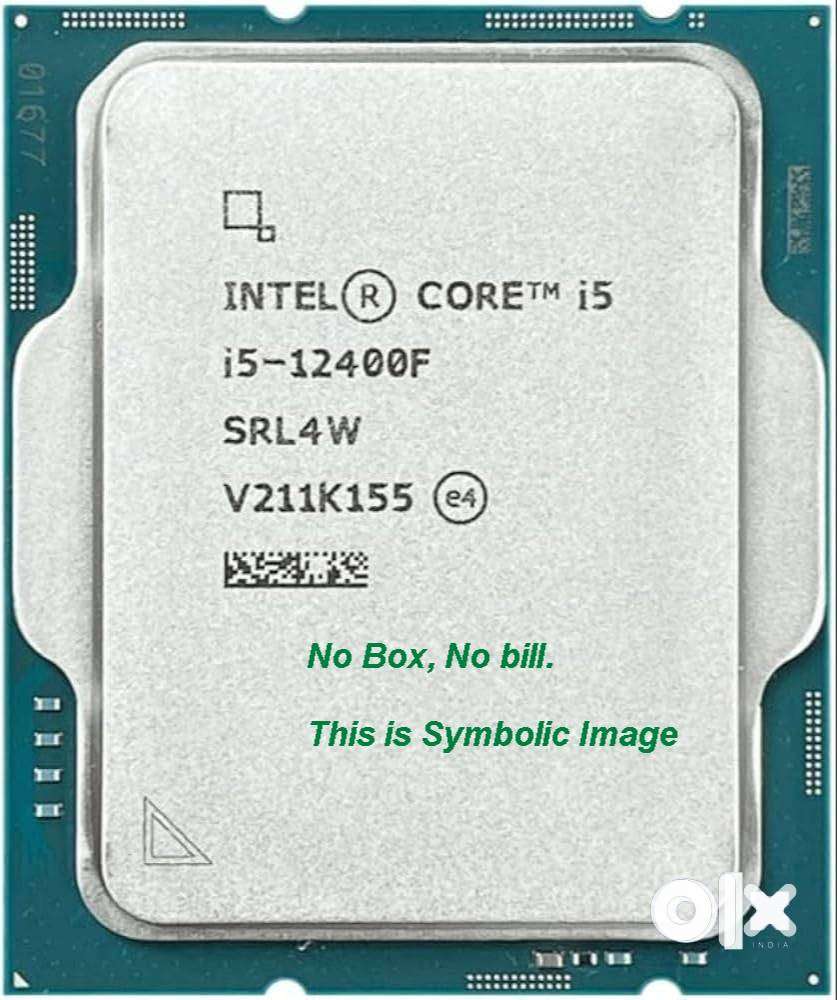 CPU Intel i5 12400F Processor from new PC - Computer Accessories ...