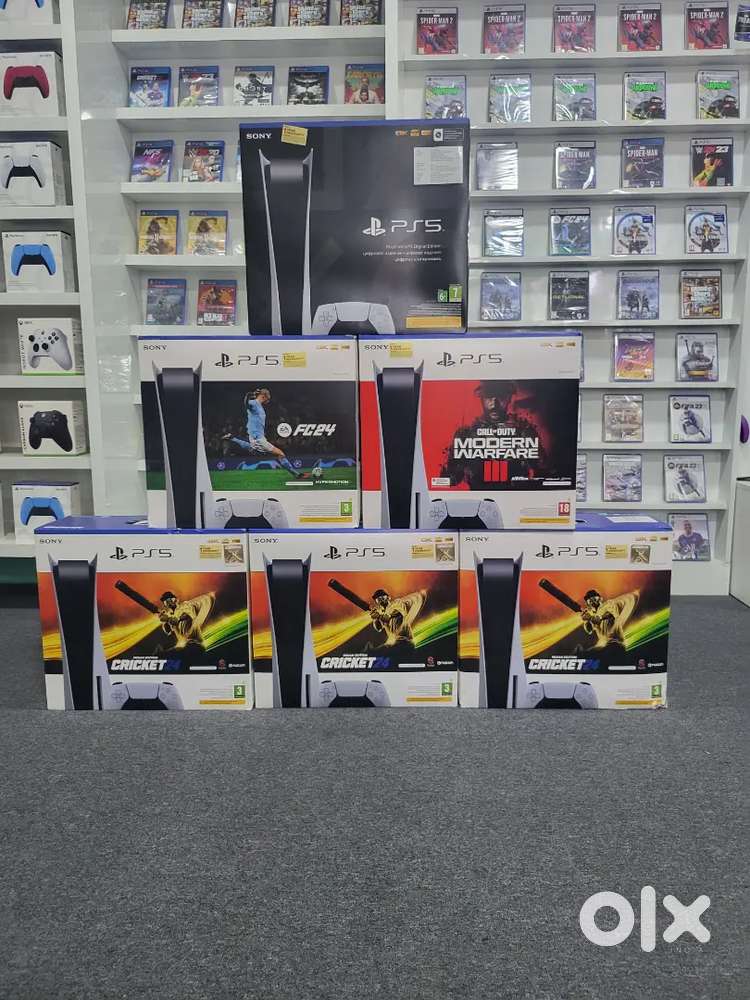 PS5 CONSOLE AT BEST RATES WITH WARRANT brand new and used both options ...