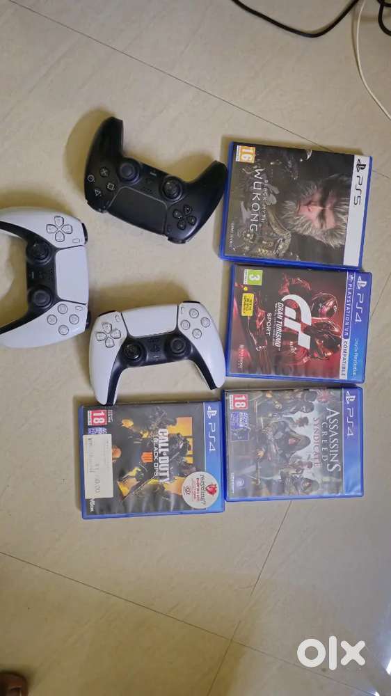 Ps5 game black myth wukong and controllers sale Read description - Games & Entertainment ...