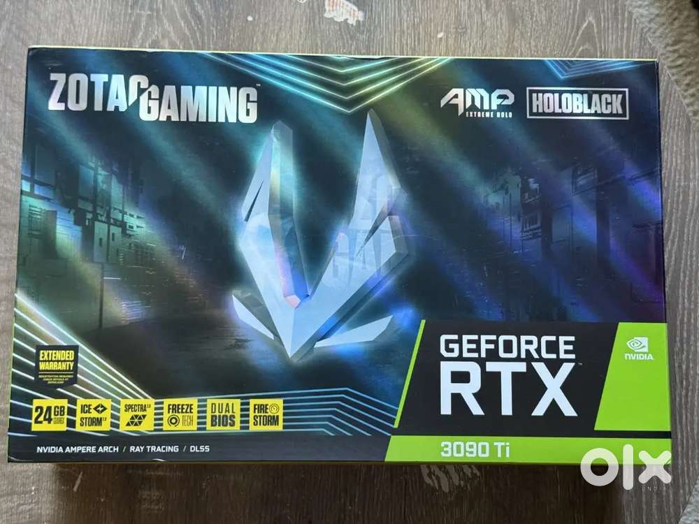 ZOTAC GAMING GeForce RTX 3090 Ti AMP Extreme Holo 24GB GDDR6X ...