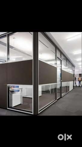Used aluminium office partition for sale store