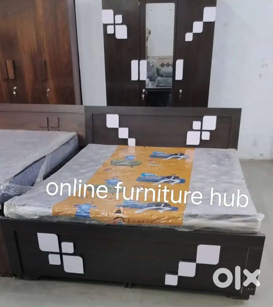 Fresh new combo set of queen size bed and Almirah £49043 - Beds ...
