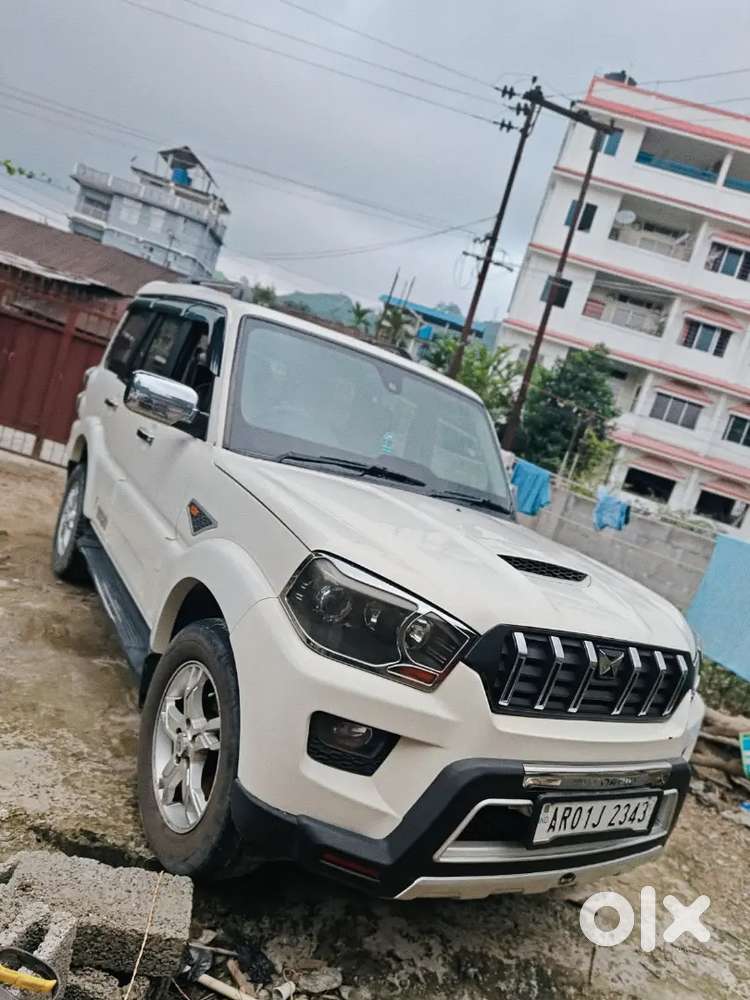 Mahindra Scorpio S10 COB White Colour Hard Top Diesel Variant. - Cars ...