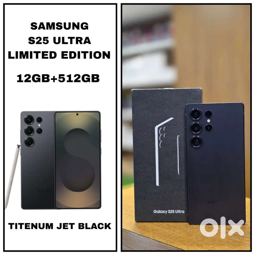 SAMAUNG S25 ULTRA 512GB - SPECIAL EDITION - JET BLACK - FULL KIT ...