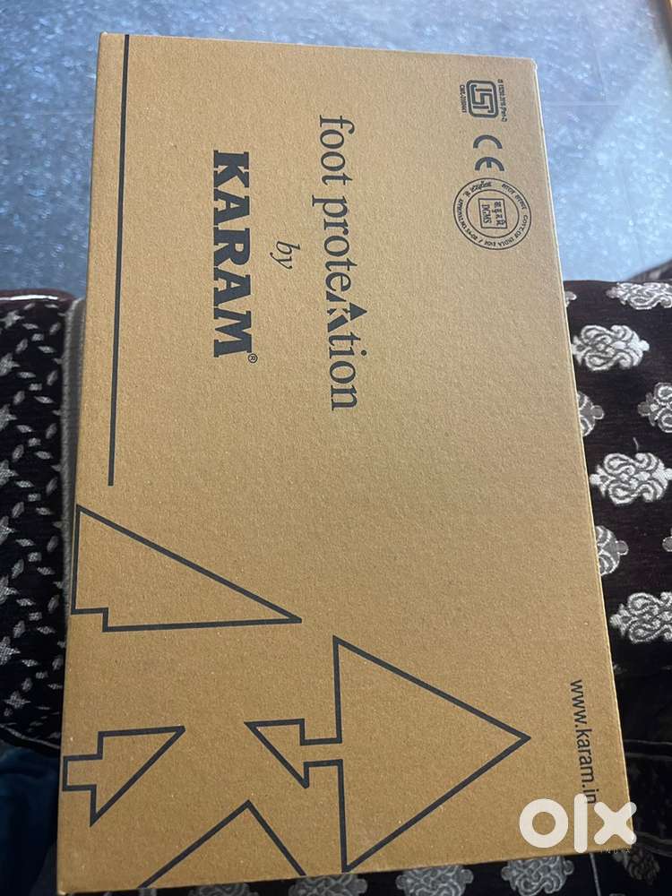 Karam FS05 Black Leather Safety Shoes - Men - 1808817130