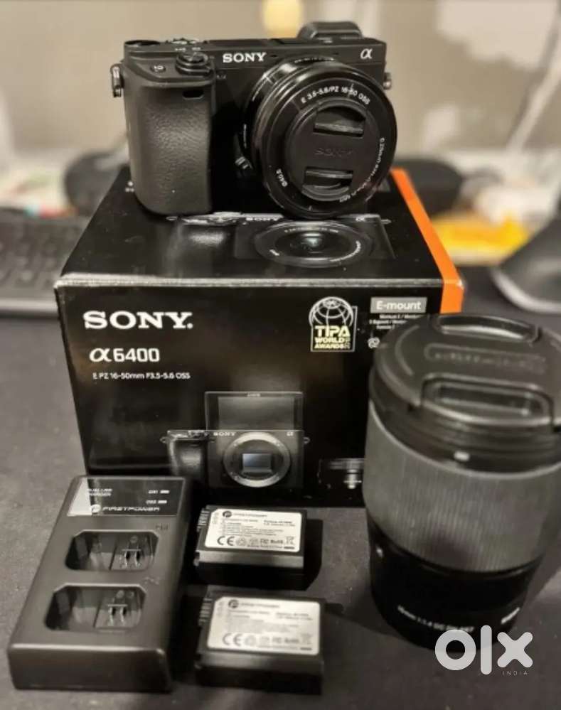 Sony Alpha a6400 24.2MP Camera 2k Shutter count w 16-50mm Lens ...