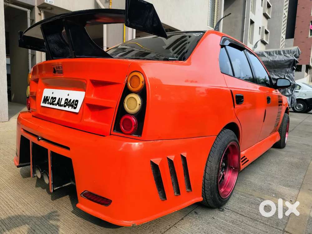 Modified accent with authorised CNG - Cars - 1805735240