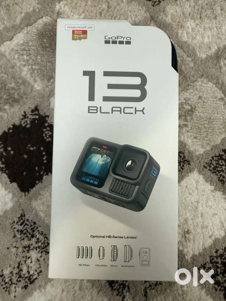 GoPro HERO13 Black Waterproof 27MP Action Camera Bundle - Cameras ...