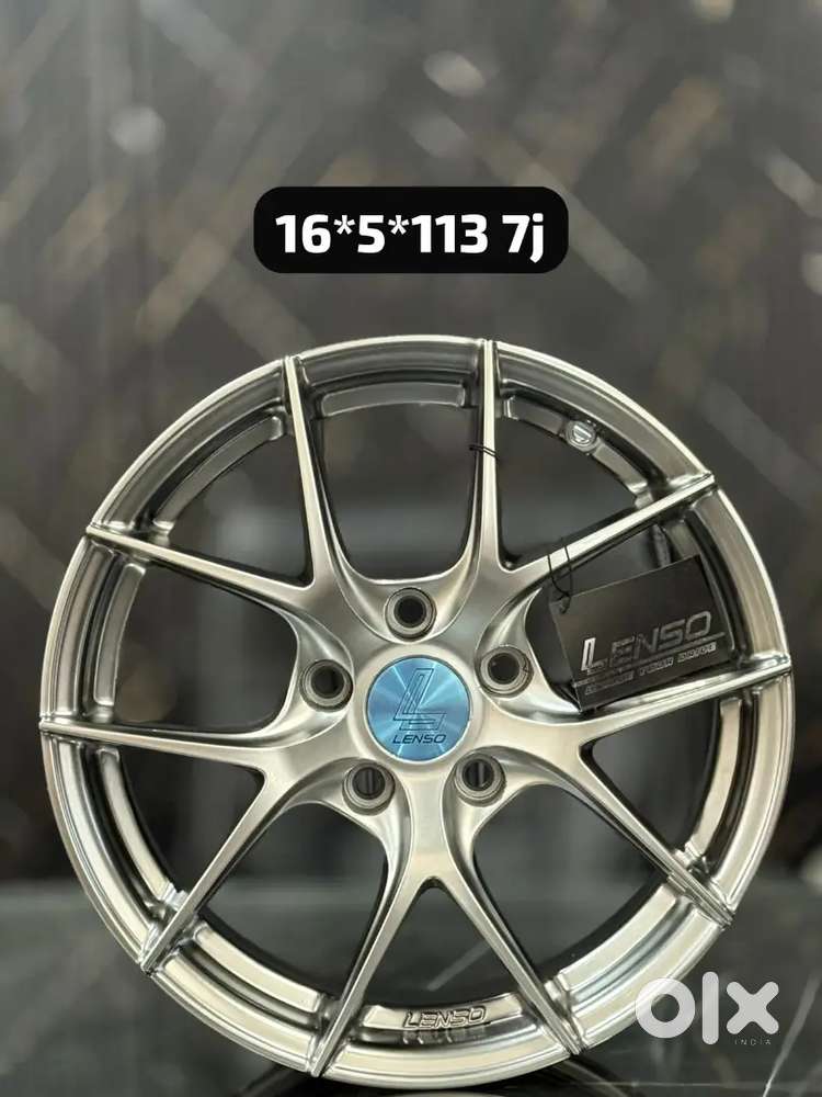 Lenos Jager Dyna 16inch 5*113pcd 7J Alloy Wheels Set of 4 - Spare Parts ...