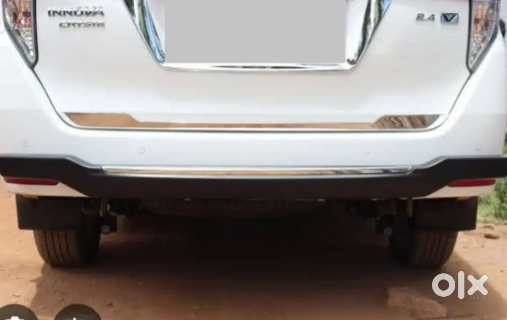 Crysta Rear Bumper Guard, Crysta Tail Lamps and 2 Inch Fog Cover ...