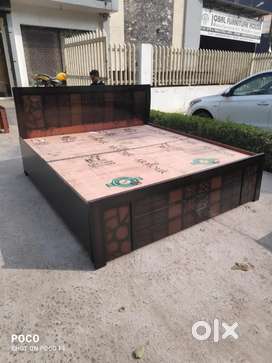 Double Bed With Boxes Buy Sell Used Furniture in Delhi OLX