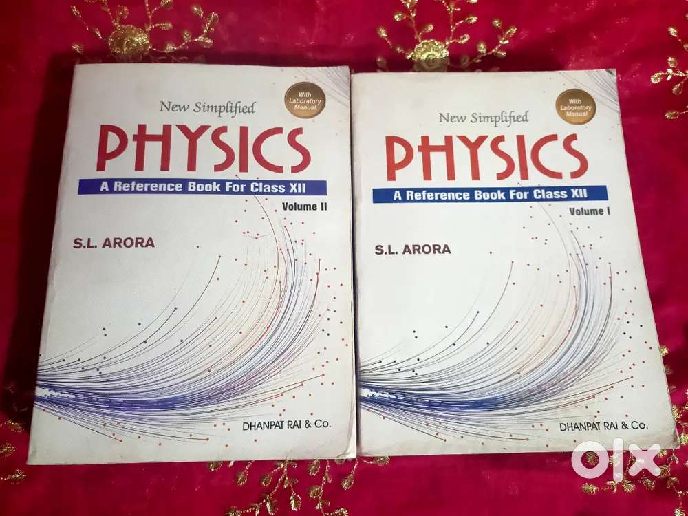 Class 12 SL Arora, Physics (Vol. 1 & 2) - Books - 1804942791