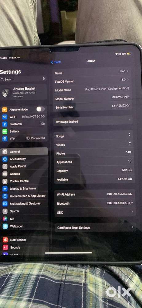 Buy & Sell Second Hand Ipad Pro in India, Used Tablets in India | OLX