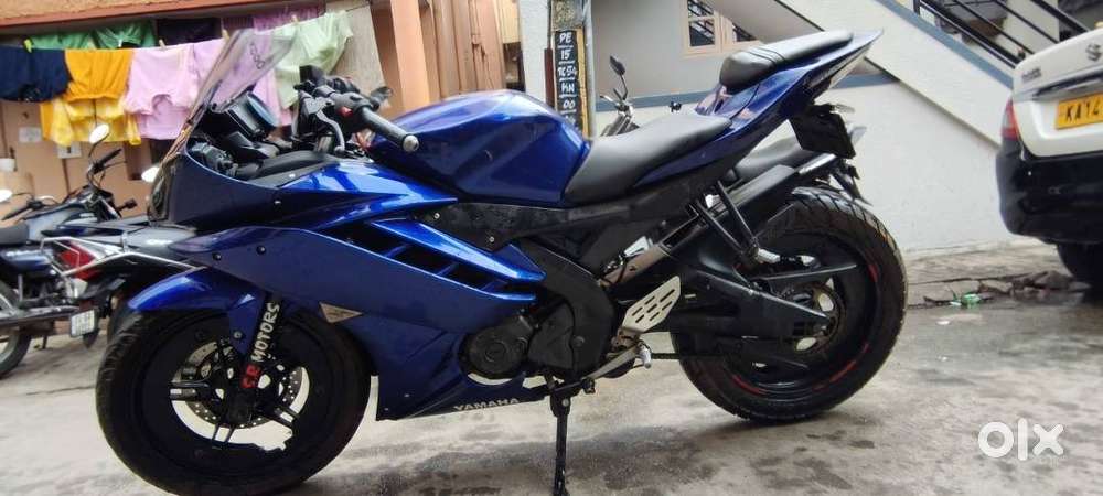 Yamaha R15 V2, modified with lights & exhaust, top condition bike ...
