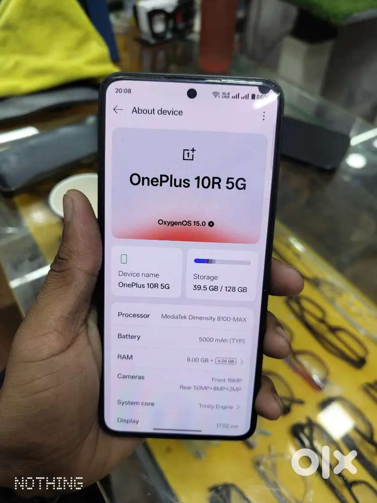 One plus 10R 8+4 128GB mint condition fresh Phone - Mobile Phones ...