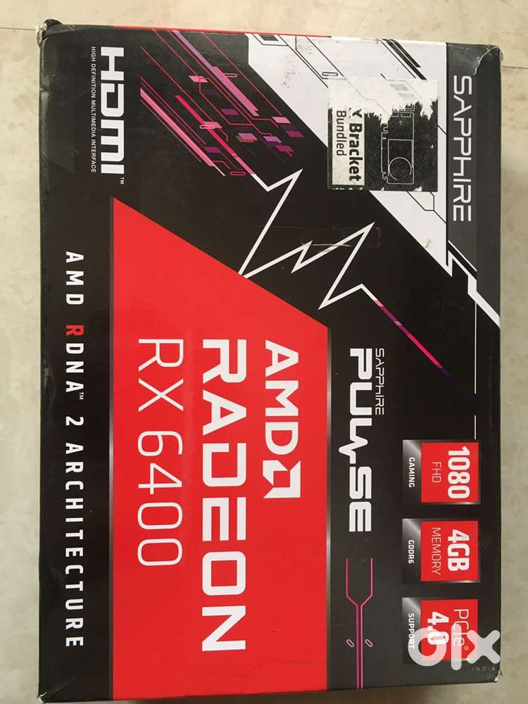 Sapphire plus AMD Radeon RX 6400 4GB 1080p graphics card - Computers ...
