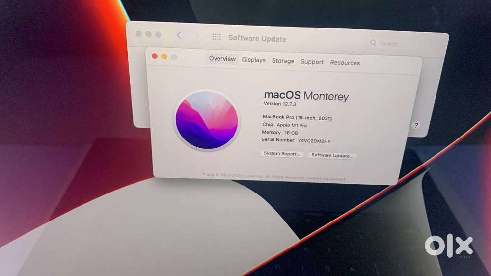 macbookpro 16 m1 pro 16gb ram 512gb ssd cycle count 121 - Computers & Laptops - 1762775148