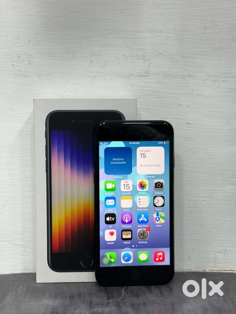 Apple IPhone SE3 128GB Midnight - Mobile Phones - 1801759454