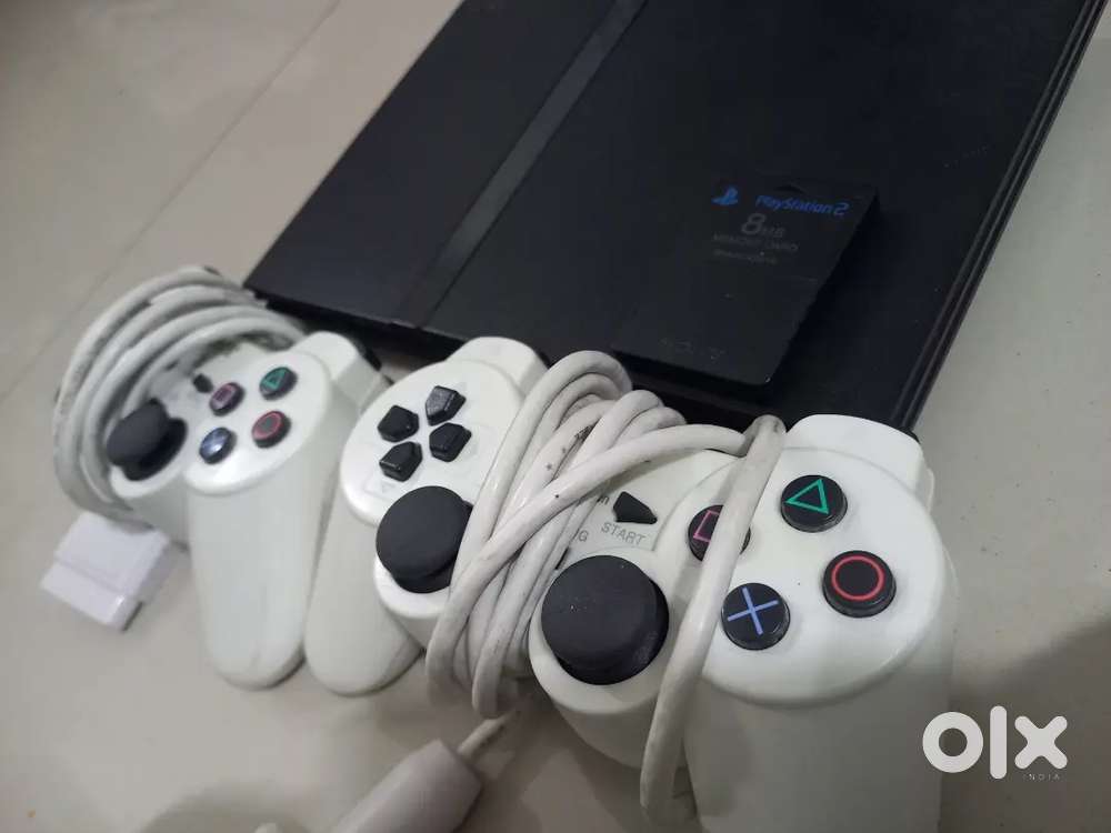PS2 with controllers - Games & Entertainment - 1806020349