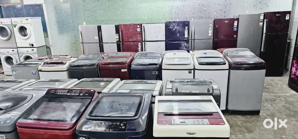 Appliance Package: Fully Auto Washing machine & Double Door Fridge ...