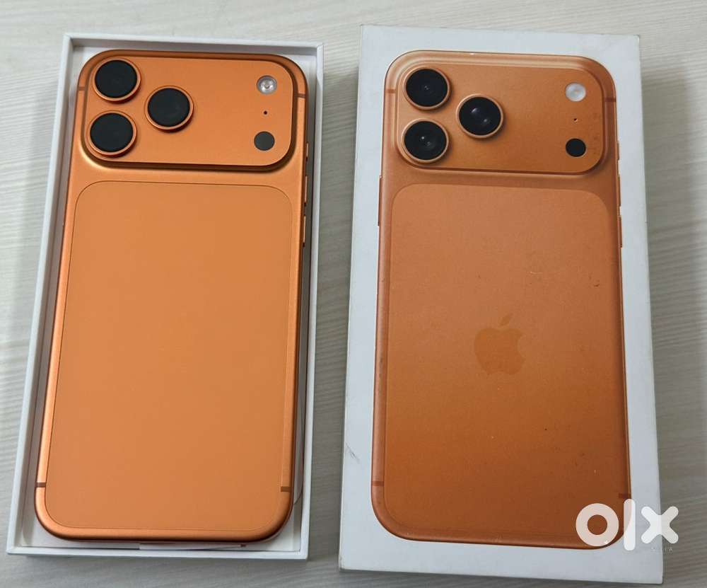 Iphone 17 pro max 256gb brand new device 35 days old with box cable ...