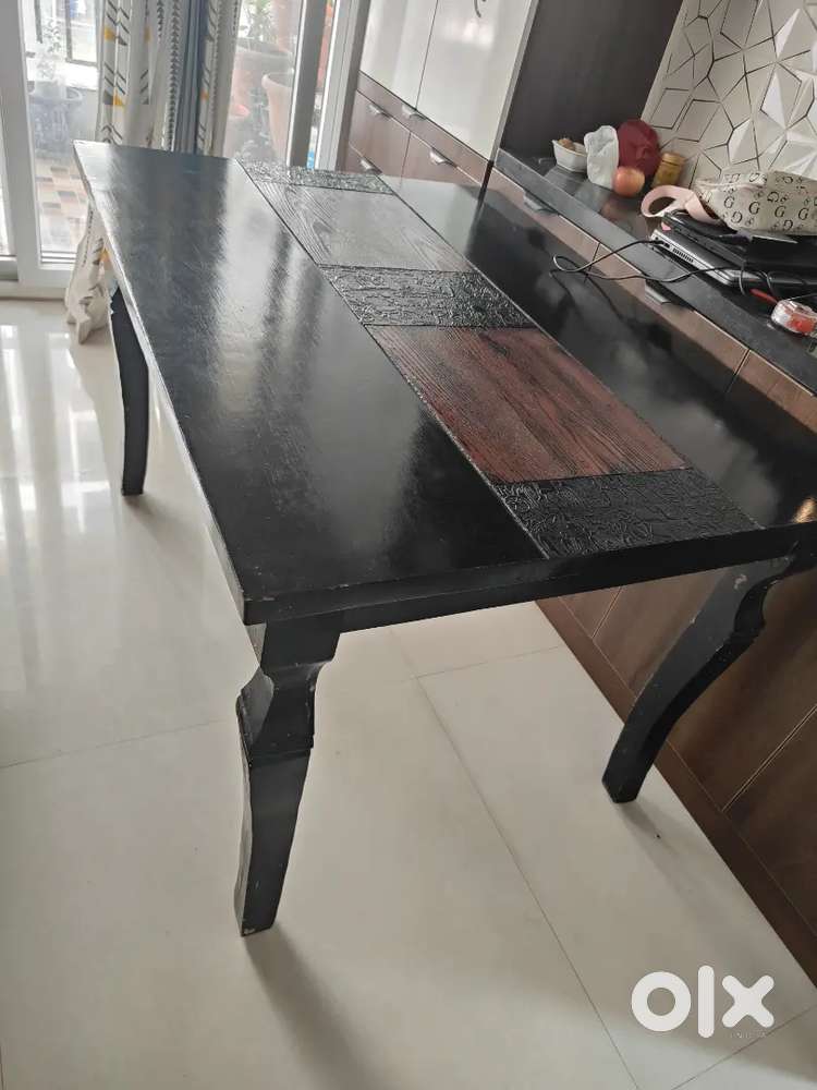 Furniture- Dining table, 4x3 size, Assam Teak, 3 years old - Sofa ...