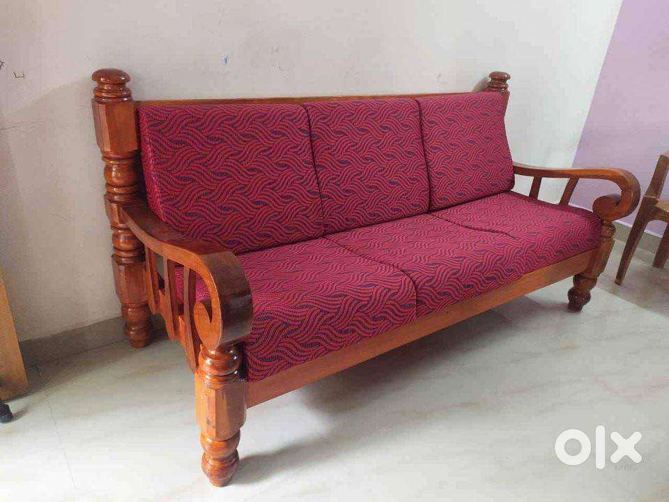 Sofa set wooden sofa set new @4K NEW WOODEN SOFA JWER - Sofa & Dining ...