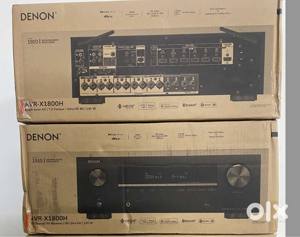 Denon 7.2 AV Receiver 1800h , 2800h , 970h - TVs, Video - Audio ...
