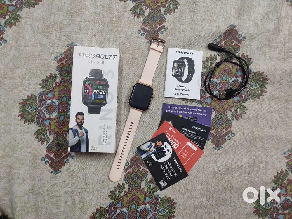 Fire Boltt Ring - 3 Smart Watch - Men - 1788388662