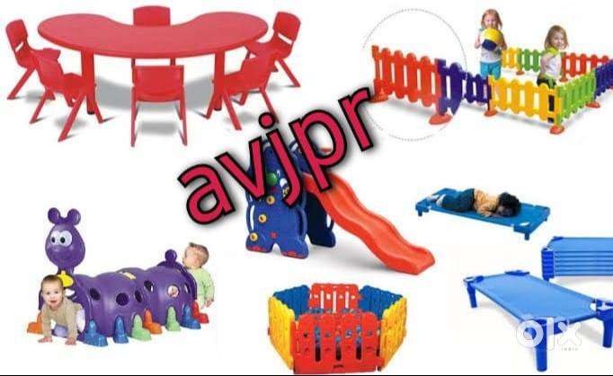 New play school furniture half moon table with chairs - Other Household ...