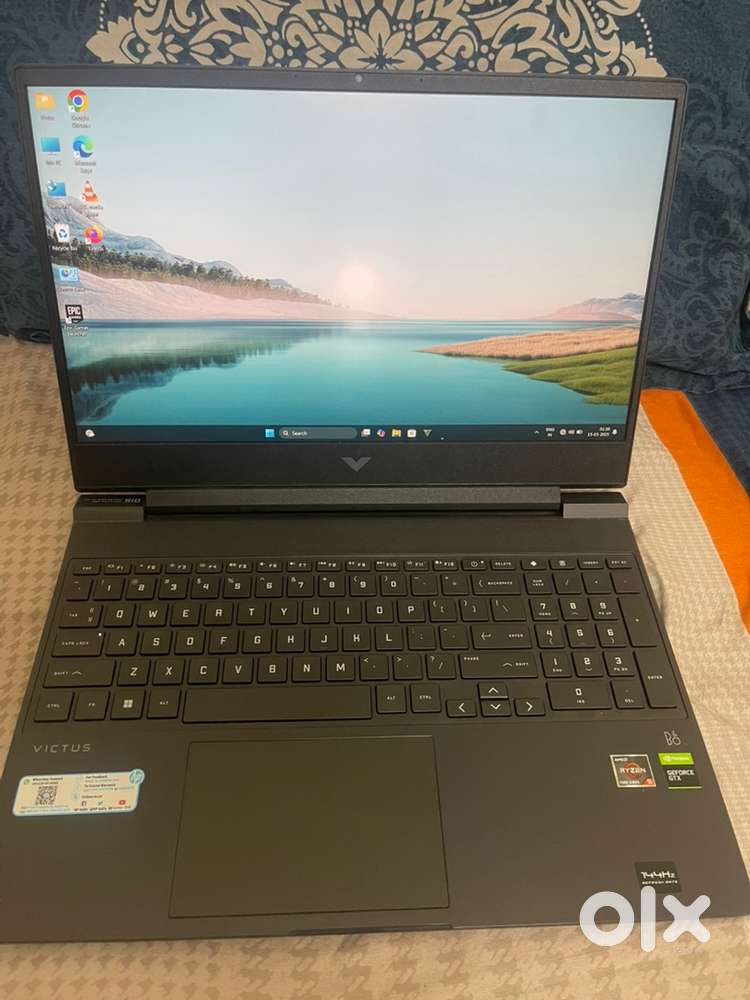 HP victus amd ryzen 5 window11 500gb+ 8 ram + gtx graphic card 16disp ...