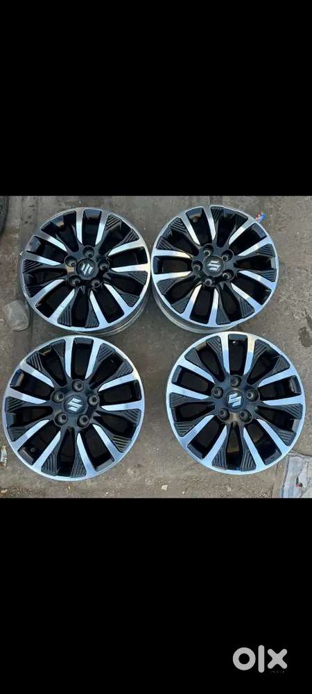 BREZZA ALLOY WHEELS BEST PRICE Total tyre or - Spare Parts - 1809045964