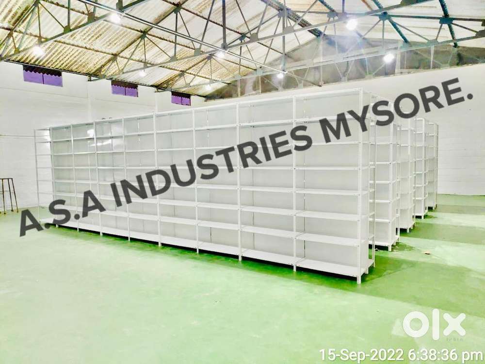 Heavy (1.0mm) Godrej Metal Racks for godowns and industrial use ...