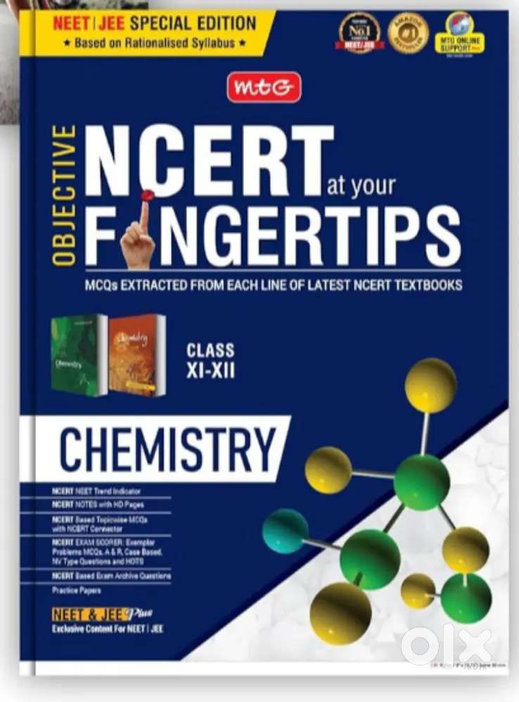 NCERT Fingertips Chemistry & Physics + MR Physics Book (For NEET/JEE ...