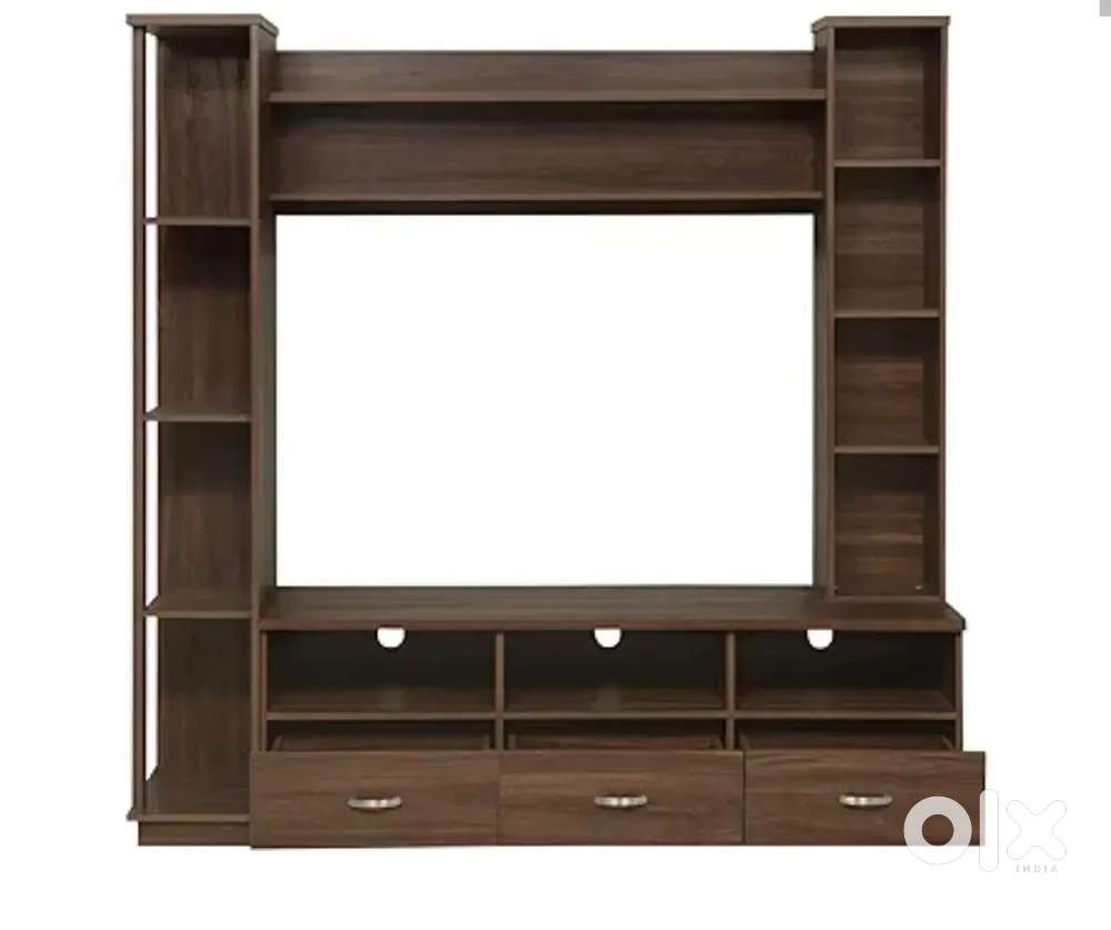 Engineered Wood TV Unit with Shelving Storage TV Unit - Other Household ...