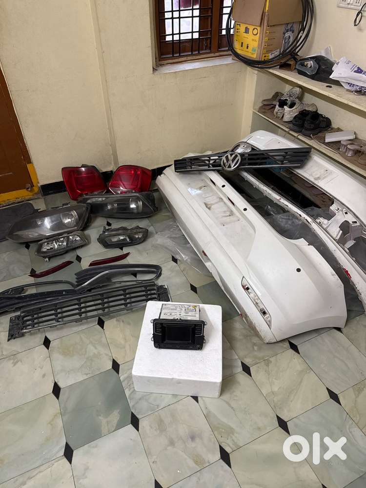 VW Polo Type 2 Spare Parts Set - OEM (Bumpers, Lights, Infotainment ...