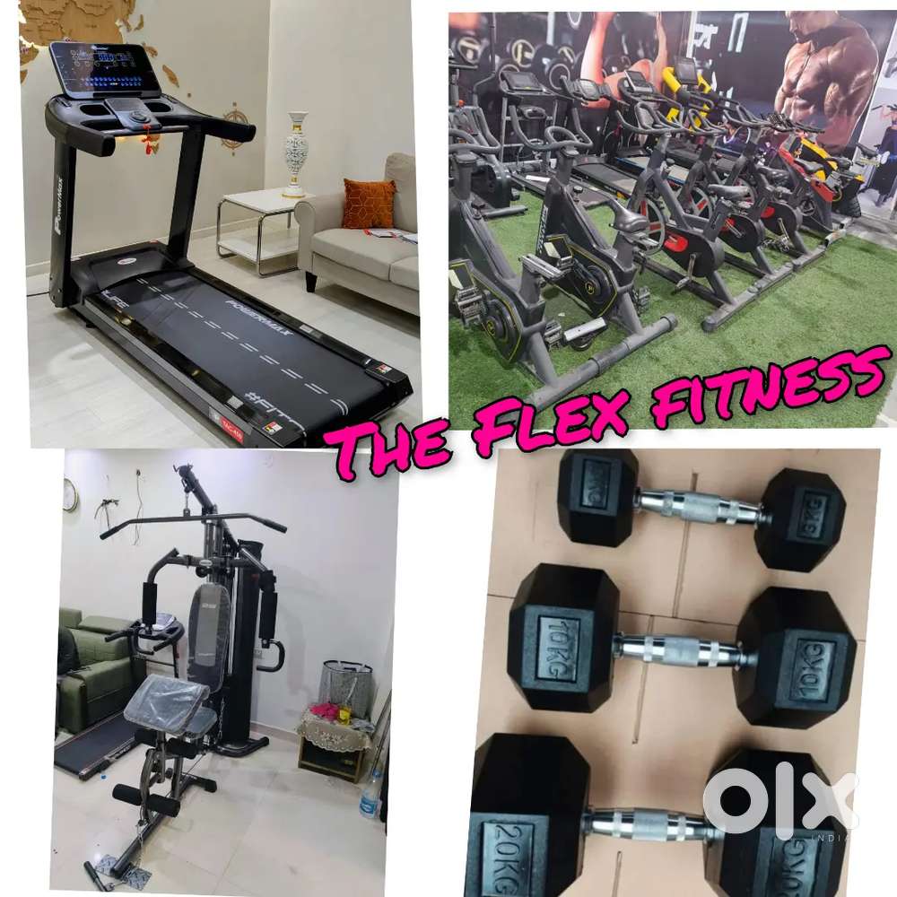 All gym equipment exercise cycle or treadmill available - Gym & Fitness ...