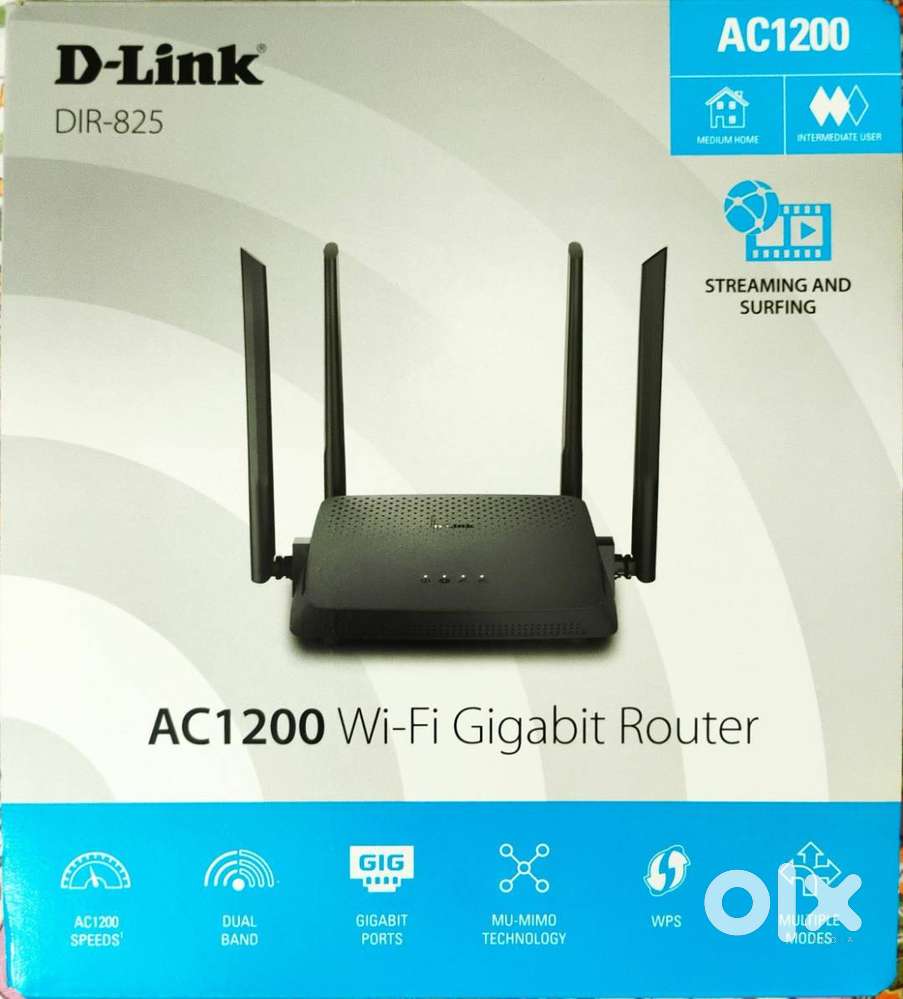 D-Link DIR-825 High Speed 1200Mbps Dual Band Wi-Fi Router - Computer ...