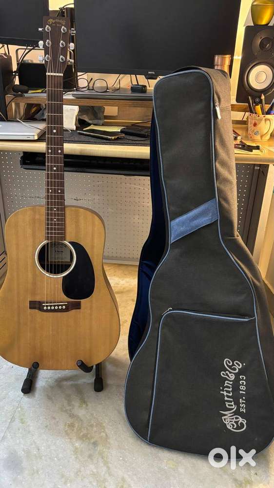 Martin DX2E Dreadnought Semi Acoustic Guitar with Gig bag - Musical ...
