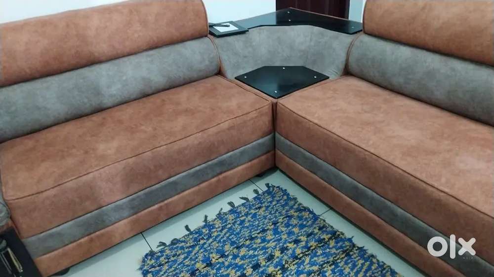 Corner Sofa set 4 seater spring sofa - Sofa & Dining - 1796728135