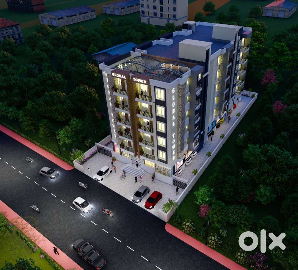 Very Big, Value for Money 2 BHK Flat in Global Tower Patna (RERA Appr ...