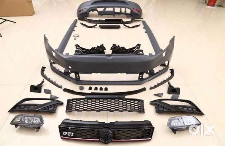 Polo gti body kit front bumper back bumper grill - Spare Parts - 1803181752