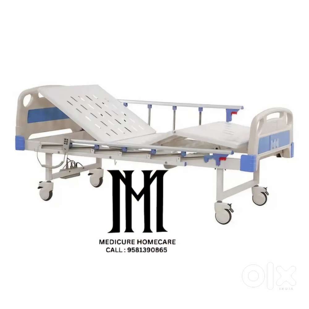 Electronic hospital patient bed Motorized fowler medical surgical bed ...