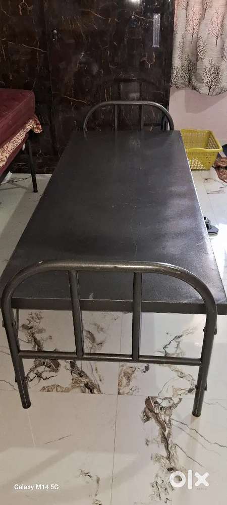 Single Metal Bed Buy Sell Used Furniture in India OLX