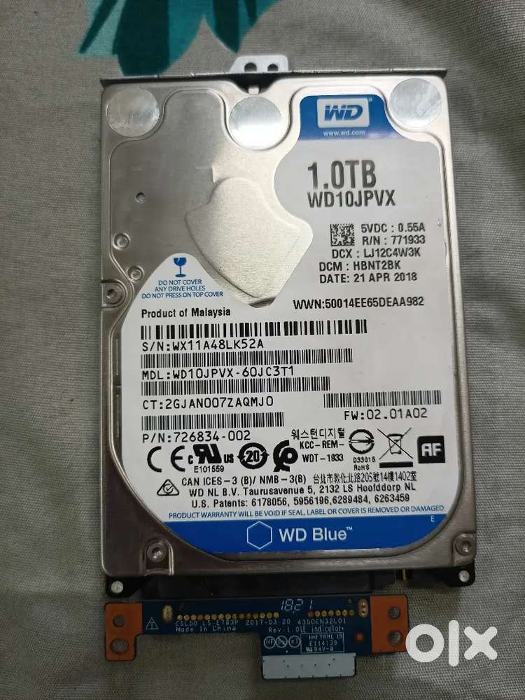 1.0TB- WD10JPVX (Hard Drive) - Hard Disks, Printers & Monitors - 1820851064