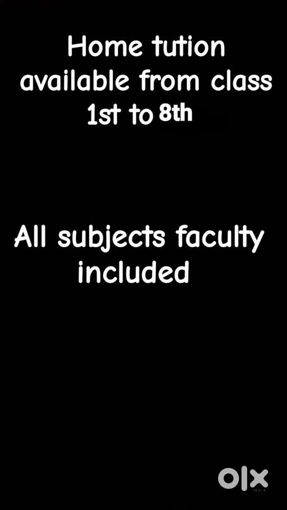 Home tution avaiable - Education & Classes - 1810443503