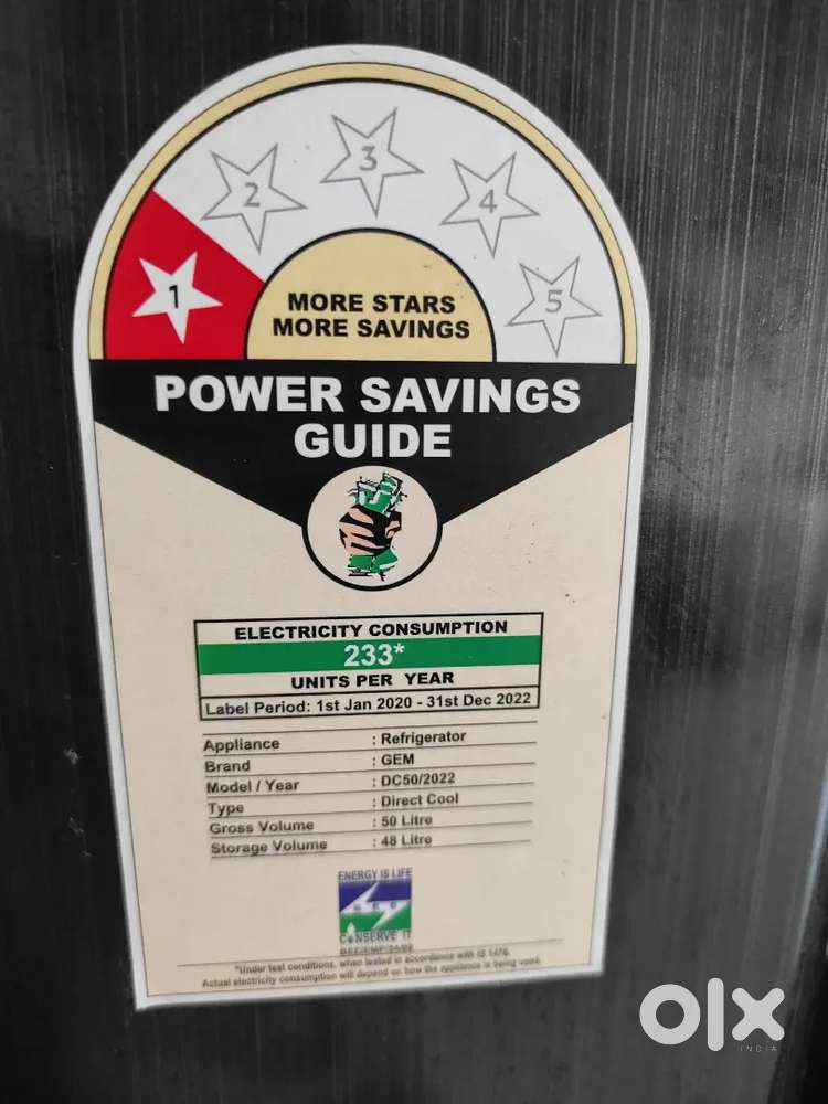 Mini fridge 50L Brand new unused Selling as it is working fine ...