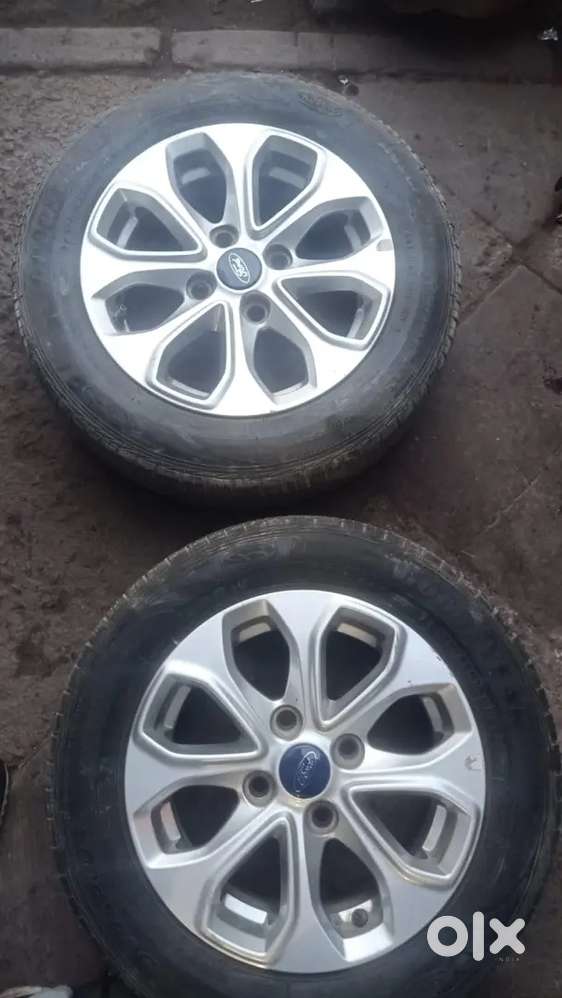 FORD 14 ALLOY WHEEL SET FOUR - Spare Parts - 1754644515
