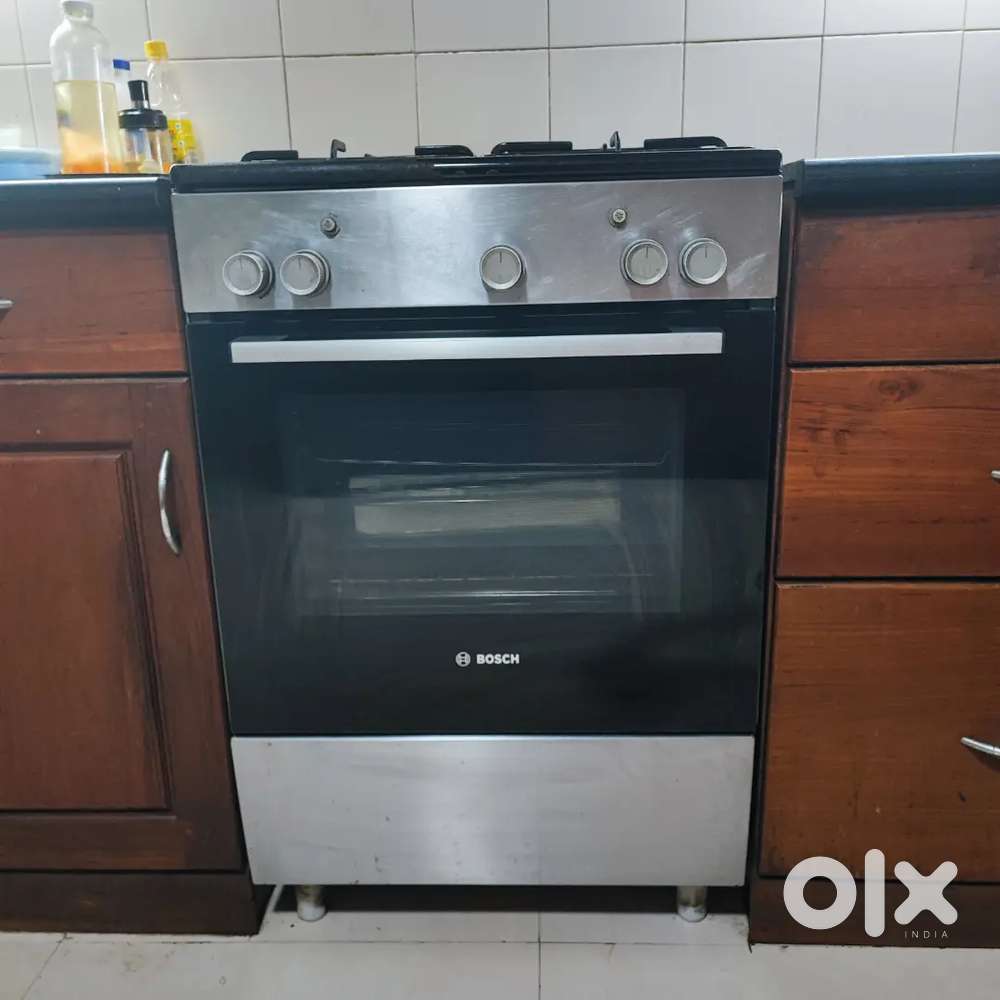 BOSCH Cooking Range HGU020L50 - 4 burner range with 4 rack gas oven ...